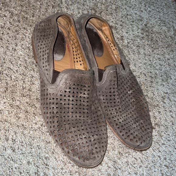 Trask | Shoes | Ali Perforated Loafertrasksuede 85 Womens Loafer Slip ...